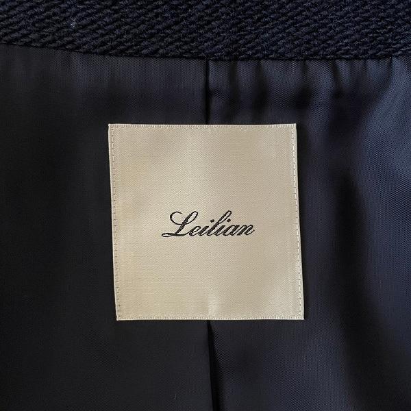 Leilian #wnc レリアン ファリエロ・サルティ Faliero Sarti コート 11 紺 ショートコート ボタン イタリア製生地 レディース [905624] : アクイール ...