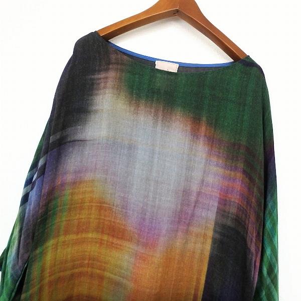 #anc シビラ Sybilla チュニック L マルチ 柄 ドルマンスリーブ レディース [911172] : アクイールヤフーショップ ...