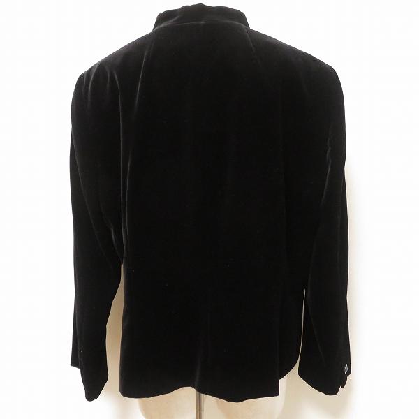 #wnc レリアン Leilian ジャケット 13+ 黒 シルク混 ベロア スタンドカラー シンプル 大きいサイズ レディース ...