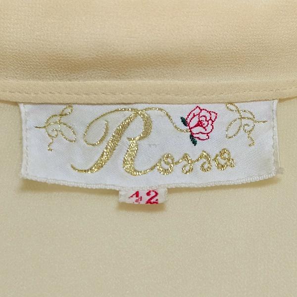 snc インポートロッサ import Rossa ブラウス 42 ベージュ snc インポートロッサ import Rossa ブラウス 42 ベージュ