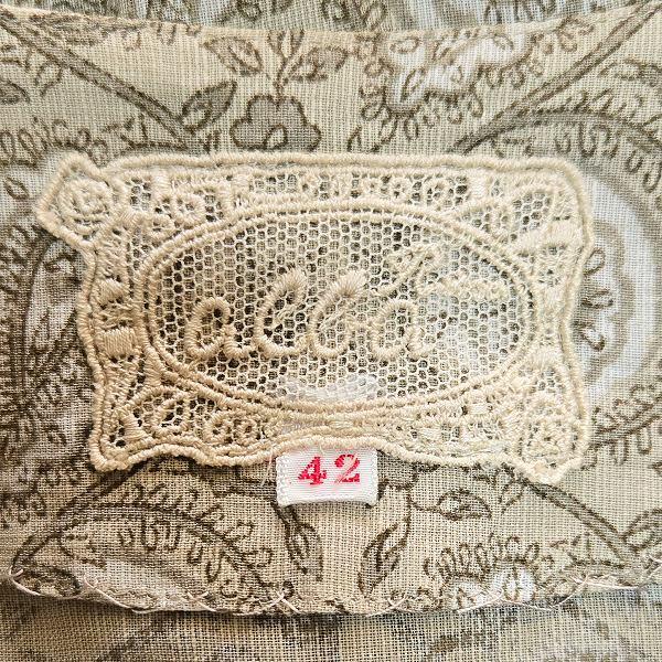 #anc アルバロッサ インポートロッサ ALBA ROSSA import Rossa セットアップ 42 ベージュ系 ペイズリー柄 麻混 七分袖 レディース [932424] : アク ...