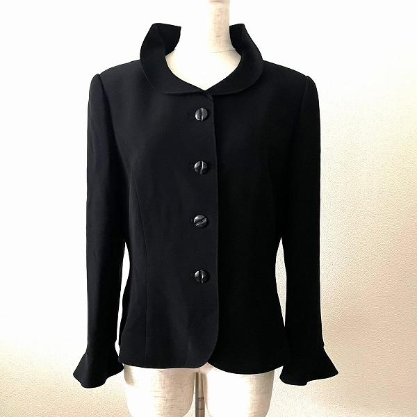 JUN ASHIDA #anc ジュンアシダ junashida ジャケット 9 黒 フリル フォーマル レディース [935116] : アクイールヤフーショップ - 通販 - Yahoo ...