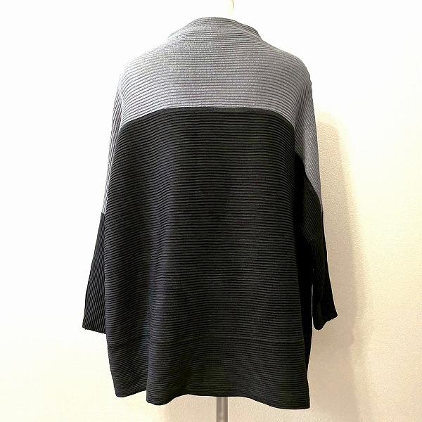 SPECCHIO #anc スペッチオ カットソー 40 黒 グレー プリーツ ドルマン風 バイカラー レディース [936222] : アクイールヤフーショップ - 通販 - Yahoo ...