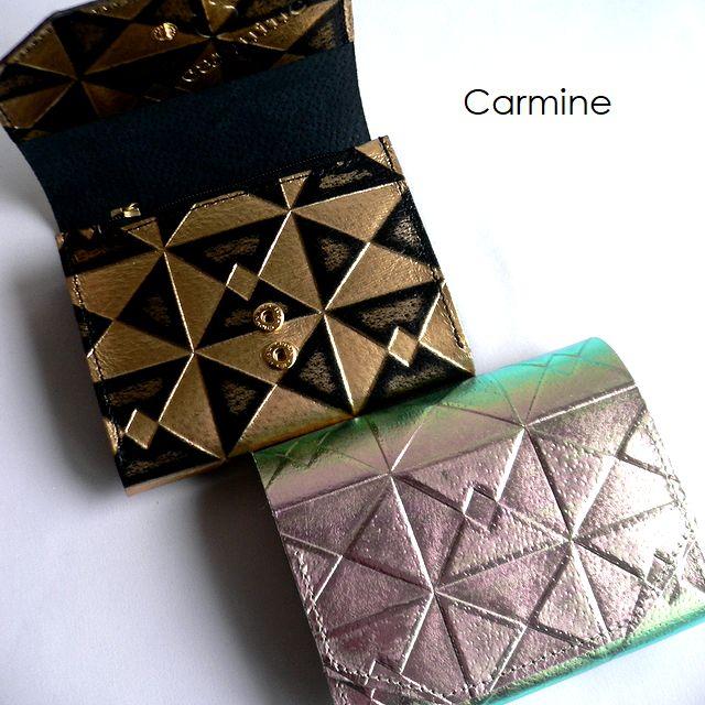 Carmine CARMINE カーマイン 財布 折り財布 ミニウォレット オリガミ MINI WALLET ORIGAMI MWOR ...