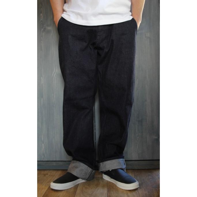 Acoustic（アコースティック） CONTRIVANCE(コントライバンス) SELVAGE DENIM TROUSERS (セルビッチ ...