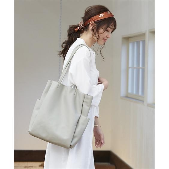 ニッセン バッグ（鞄） polka ポルカポルカ 収納上手になれるトート 手提げ 通学 通勤 お仕事 押し活 多ポケット A4対応 (アクアカルダ) : ACQUA CALDA - 通販 ...