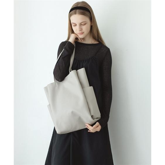 ニッセン バッグ（鞄） polka ポルカポルカ 収納上手になれるトート 手提げ 通学 通勤 お仕事 押し活 多ポケット A4対応 (アクアカルダ) : ACQUA CALDA - 通販 ...