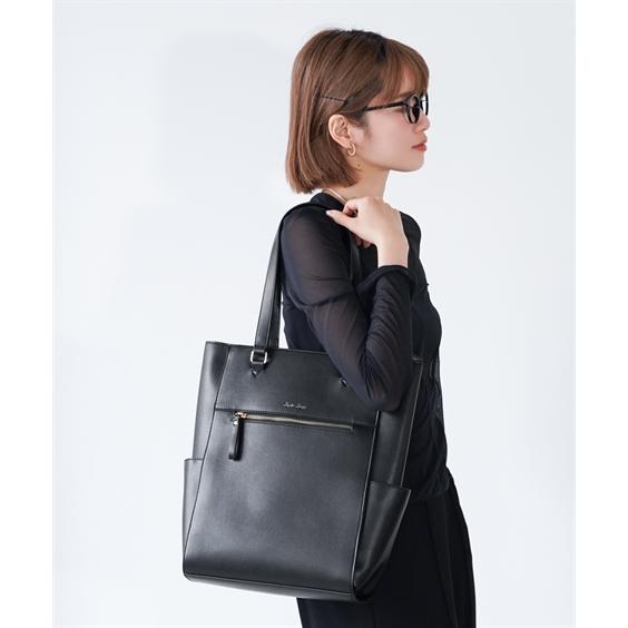 Legato Largo バッグ（鞄） レガートラルゴ ブライトバッグ A4 オールシーズン トート肩掛け きれいめ オフィス ビジネス 会社 通勤 PC収納 (アクアカルダ) : ACQUA ...