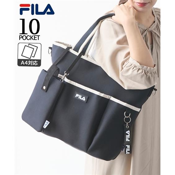 FILA バッグ（鞄） FILA 10ポケット ダイバー風素材 2WAY トート A4対応 ベルトポーチ付 (アクアカルダ) : ACQUA CALDA - 通販 - Yahoo!ショッピング