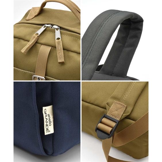 anello GRANDE バッグ（鞄） anelloGRANDE アネログランデ アネロ LOMO 10ポケット はっ水 バックルデザイン ...