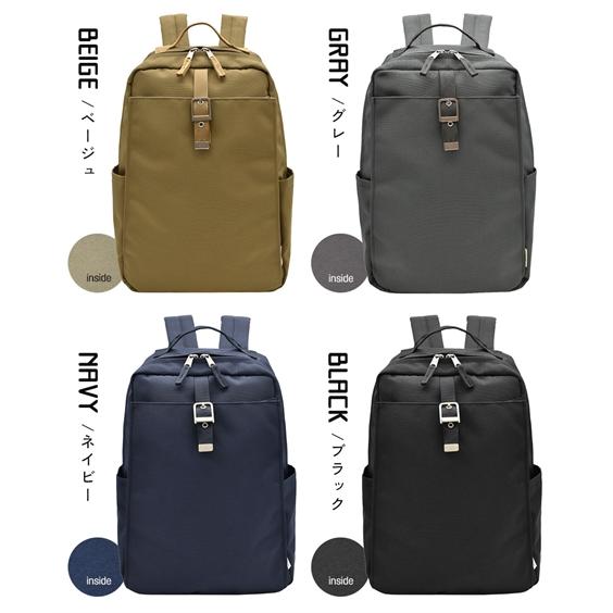 anello GRANDE バッグ（鞄） anelloGRANDE アネログランデ アネロ LOMO 10ポケット はっ水 バックルデザイン リュックサック A4対応 (アクアカルダ 送料無料 ...