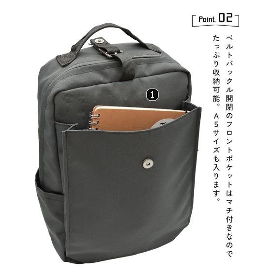 anello GRANDE バッグ（鞄） anelloGRANDE アネログランデ アネロ LOMO 10ポケット はっ水 バックルデザイン ...