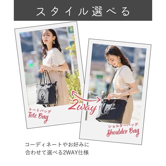 SNOOPY バッグ（鞄） スヌーピー 肩ひもやや長め 10ポケット 2WAY トート ショルダー 多収納 A4対応 通勤 通学 ウッドストック (アクアカルダ) : ACQUA CALDA ...