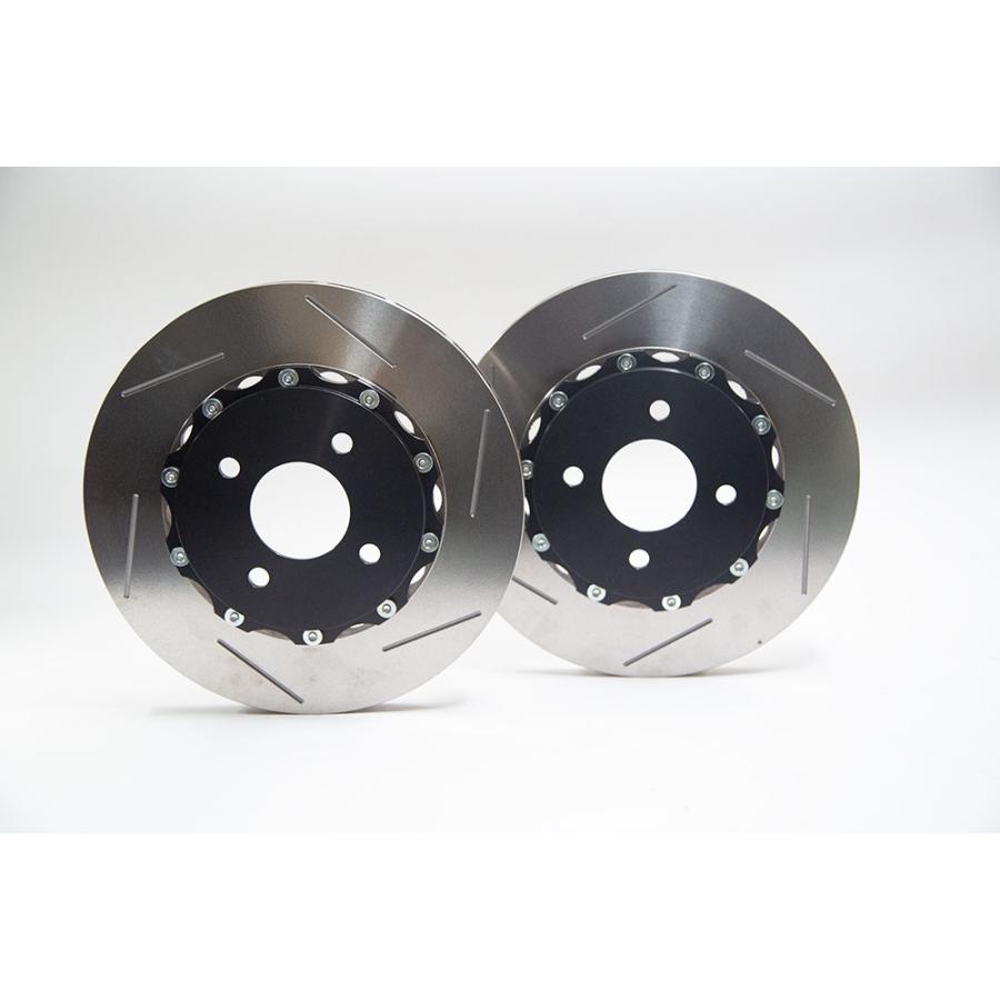 【フロント用2枚セット】ACRE K-4pot(未塗装グレーキャリパー) S660用2ピースローター : ACRE オンラインショップ ...