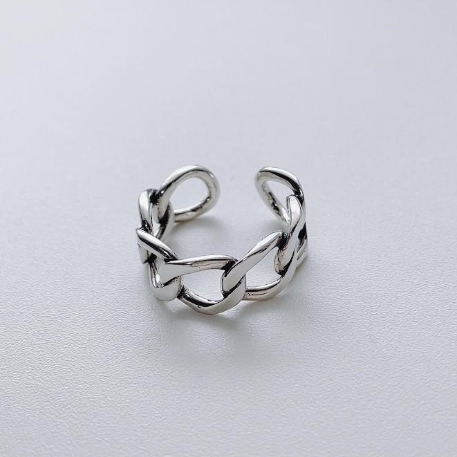 Lune ring 指輪 レディース チェーン シルバーリング S925 sv925 アクセサリー おしゃれ シンプル : Lune - 通販 - Yahoo!ショッピング