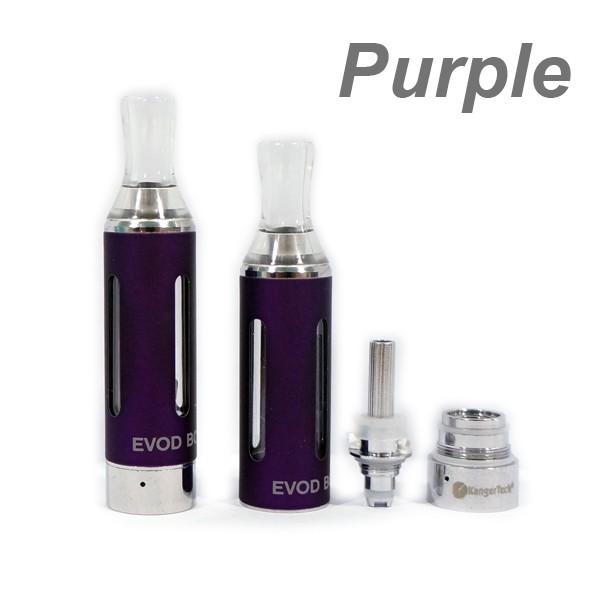 Kangertech EVOD 4-Window BCC eGo ボトムコイル交換型 メタルクリアカトマイザー clearomizer (5個 ...