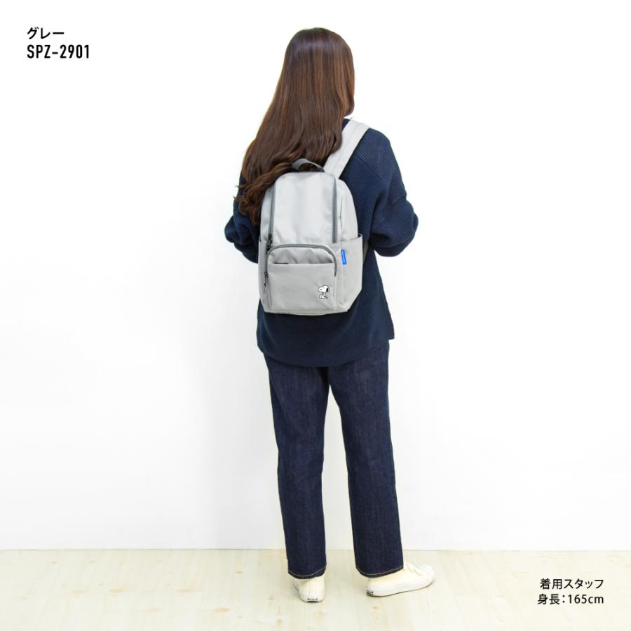 SNOOPY スヌーピー リュック a4 13L 撥水 軽量 リュックサック デイパック レディース メンズ 通勤 通学 旅行 お出かけ 大人 高校生 学生 かわいい キャラクター ...