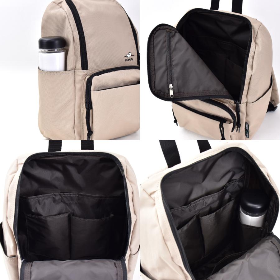 SNOOPY スヌーピー リュック 小さめ a4 13L 撥水 リュックサック マザーズバッグ レディース 通勤 通学 旅行 お出かけ 大人 学生 子供 かわいい キャラクター ...