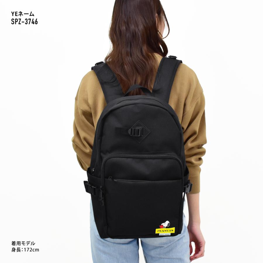 SNOOPY スヌーピー リュック デイパック 18L 大容量 a4 スクリュック レディース メンズ 通勤 通学 旅行 大人 学生 子供 可愛い おしゃれ キャラクター : Action ...