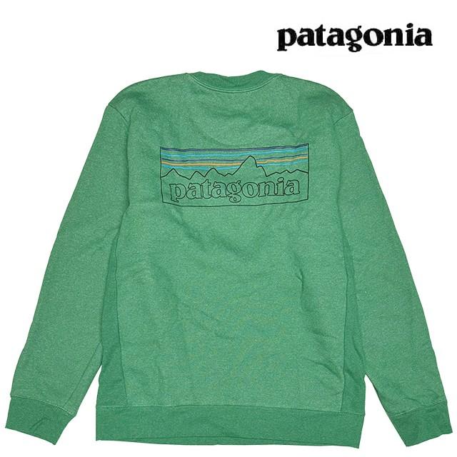 patagonia 日本未発売品 PATAGONIA パタゴニア P-6 ロゴ アップライザル クルー スウェットシャツ LOGO ...