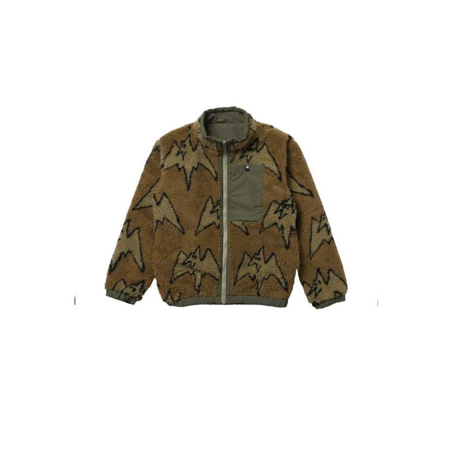 在庫処分セール品！AIRBLASTER DOUBLE PUFF JACKET (Lizard/Tan Terry ) Lサイズ エアブラスター ...