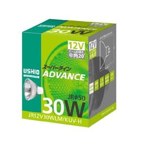 USHIO スーパーライン JR12V30WLM/KUV-H 10個セット 中角 GU5.3口金 ADVANCE 省電力タイプ JR12V30WLMKUVH : アクティブスターYahoo!店 ...