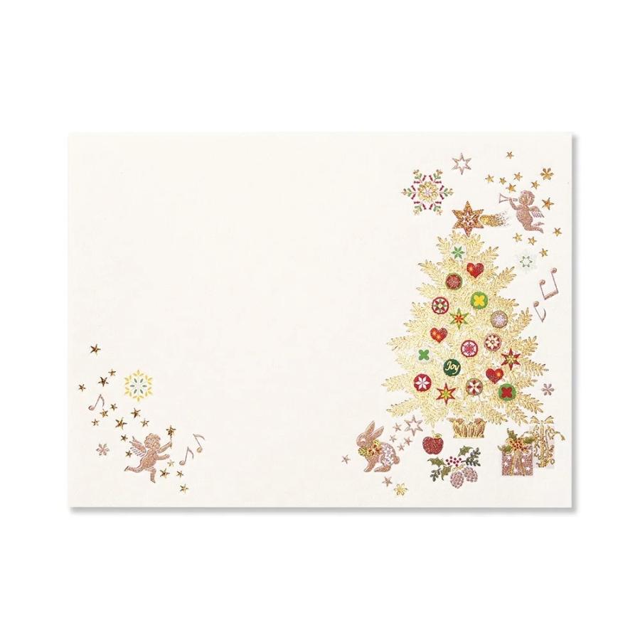 G.C.PRESS ふみ揃え便箋 メリークリスマス ゴールド 083-13 : 083-13 : アクティブサポート - 通販 - Yahoo!ショッピング