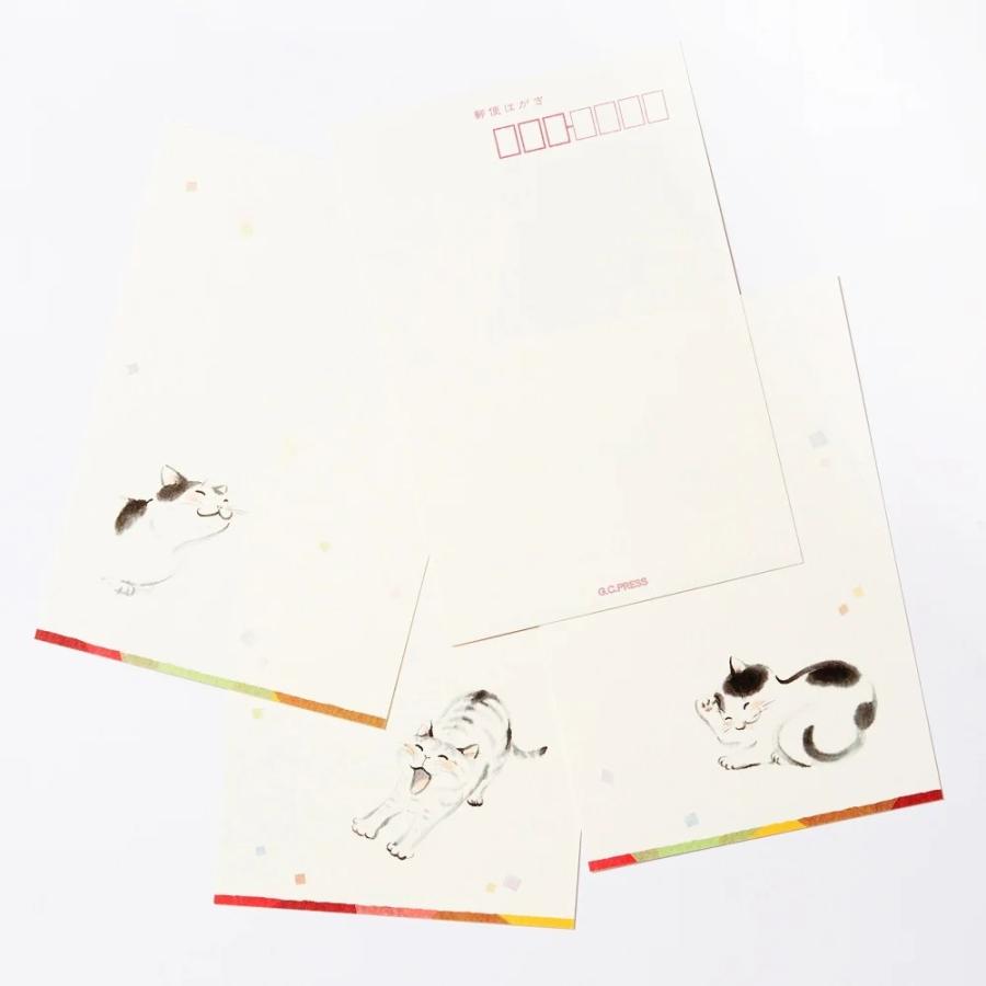 G.C.PRESS はがき箋 きょうもごろごろ 091-55 :091-55:アクティブサポート - 通販 - Yahoo!ショッピング