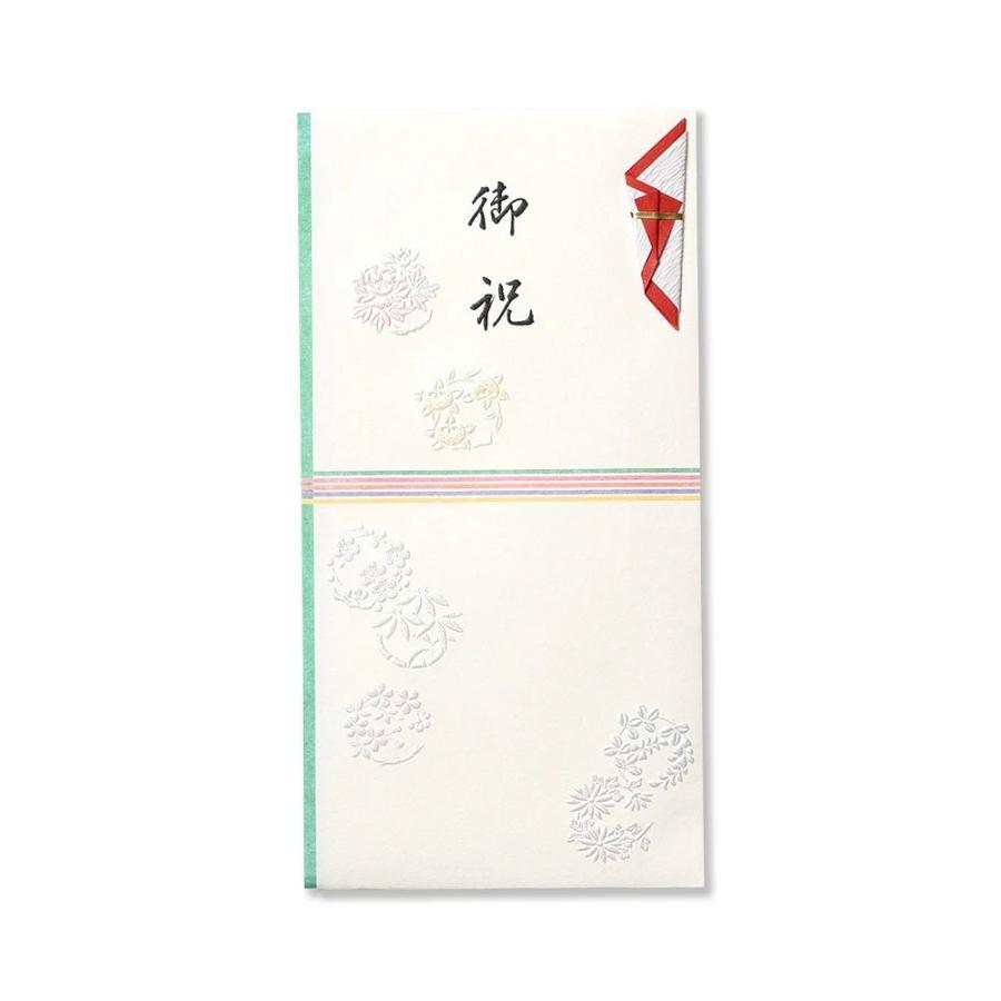 G.C.PRESS 金封 熨斗付 文字入り 彩り花丸文 御祝 グリーン 265-40 : アクティブサポート - 通販 - Yahoo!ショッピング