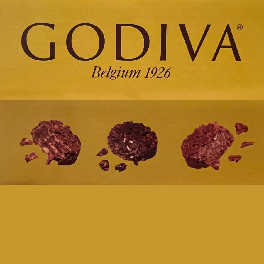 ゴディバ GODIVA クランチチョコ アソートメント (ダーククランチ12粒 ミルククランチ12粒 ミルクキャラメルクランチ12粒)36粒入×2袋 チョコレート :5001:アクティビティ ...