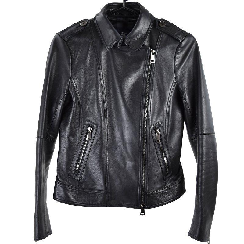 BURBERRY バーバリー ロンドン レザー ライダースジャケット BURBERRY バーバリー ロンドン レザー ライダースジャケット