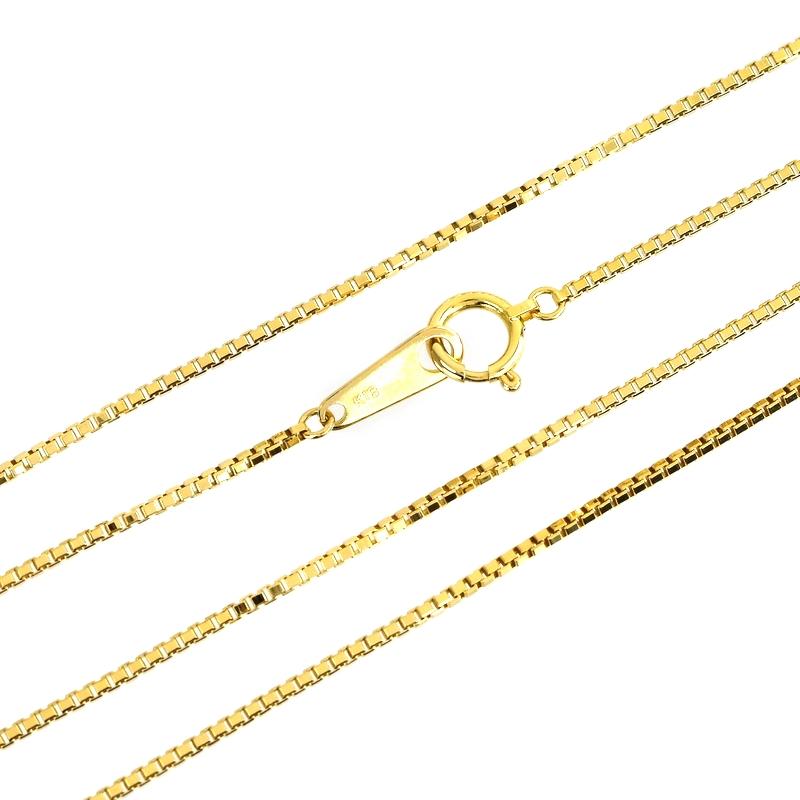 ネックレス ベネチアンチェーン 45cm 18金 K18YG レディース ネックレスチェーン ジュエリー アクトワン : ACT ONE - 通販 - Yahoo!ショッピング