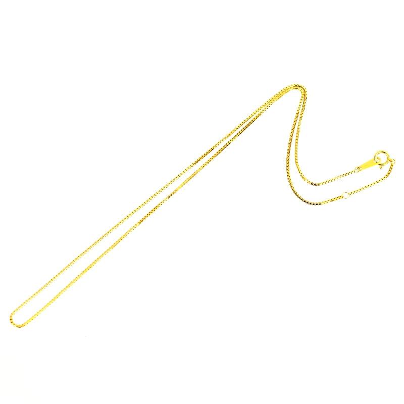 ネックレス ベネチアンチェーン 45cm 18金 K18YG レディース ネックレスチェーン ジュエリー アクトワン : ACT ONE - 通販 - Yahoo!ショッピング