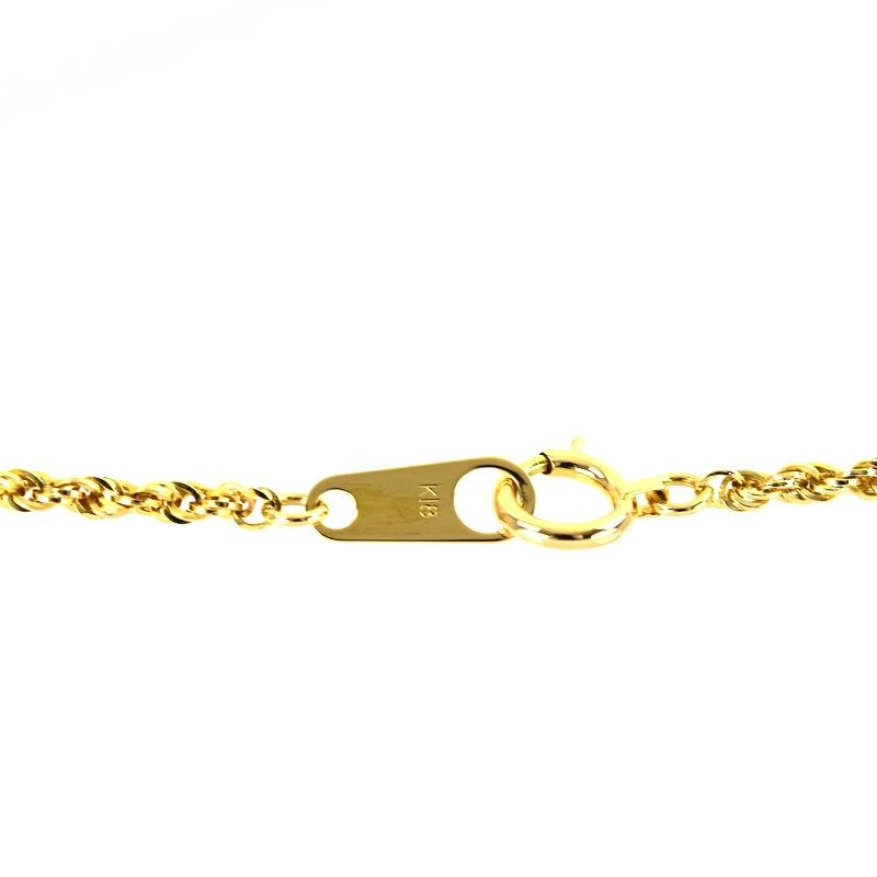 ネックレス レディース 18金 K18YG イエローゴールド デザインネックレス ロープデザイン デザインチェーン 45cm 4.9g ジュエリー アクトワン : ACT ONE - 通販 ...