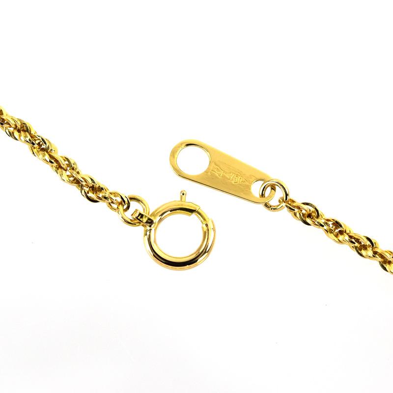 ネックレス レディース 18金 K18YG イエローゴールド デザインネックレス ロープデザイン デザインチェーン 45cm 4.9g ジュエリー アクトワン : ACT ONE - 通販 ...