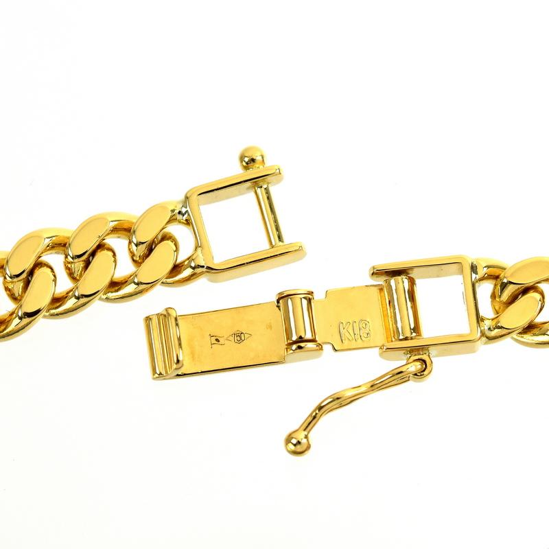 喜平 ブレスレット 18金 二面喜平 K18YG イエローゴールド キヘイ 18cm 20.3g メンズ レディース ジュエリー アクトワン : ACT ONE - 通販 - Yahoo!ショッピング