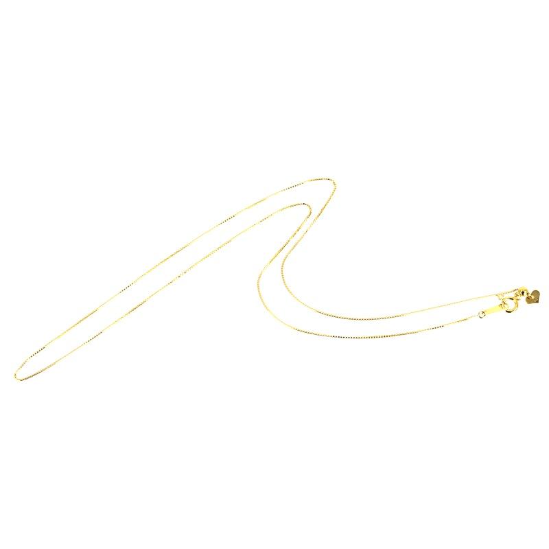 K18YG ネックレスチェーン ベネチアン 45cm 1.5g スライド式 18K 18金 ジュエリー レディース アクトワン : ACT ONE - 通販 - Yahoo!ショッピング