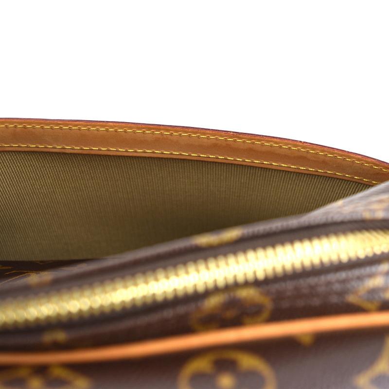 ルイヴィトン ショルダーバッグ モノグラム リポーター PM M45254 クロスボディ レザー ブラウン ファスナー開閉 レディース メンズ ...