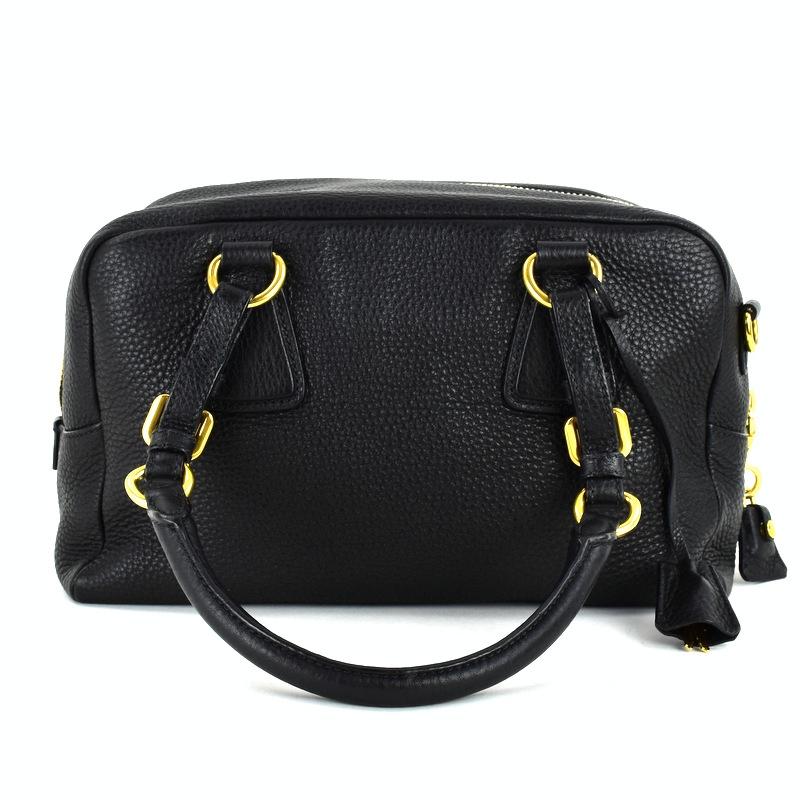 PRADA プラダ バッグ レディース 2WAY ミニボストン 斜め掛け 手提げ レザー B3091M ブラック ショルダーバッグ アクトワン : ACT ONE - 通販 - Yahoo ...