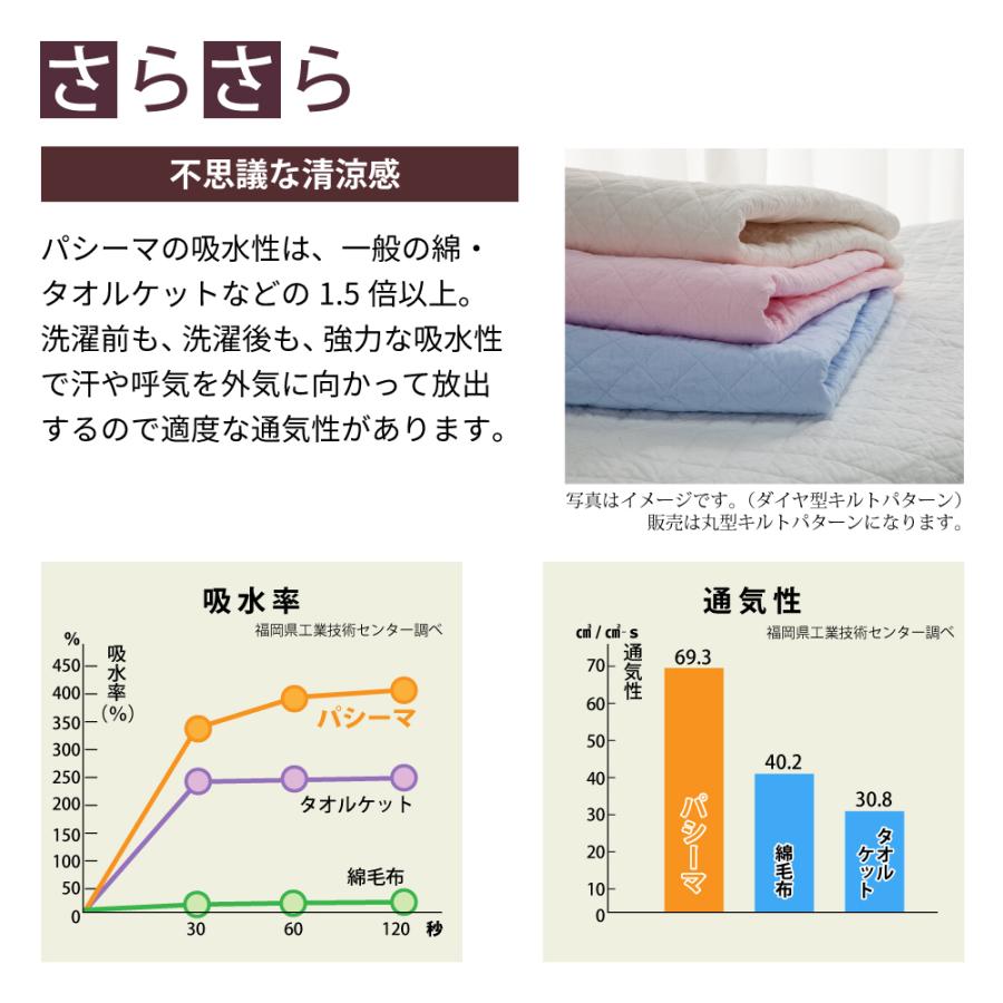 パシーマ シーツ ベビー 60×70cm 丸キルト 肌掛けシーツ 肌掛 シーツ 布団 タオルケット 毛布 赤ちゃん 子ども ガーゼ 無添加 綿 洗える 出産祝い pasima :pasima ...