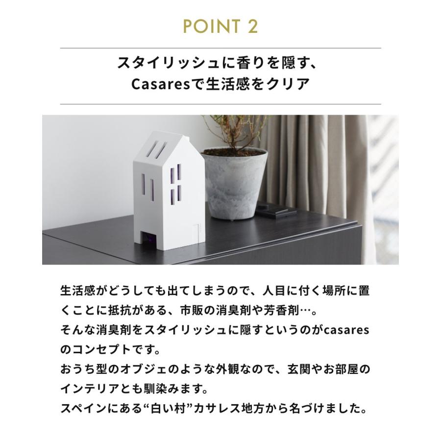 ideaco casares カサレス 芳香剤カバー 芳香剤入れ 消臭剤カバー デザイン インテリア おしゃれ 玄関 隠す トイレ リビング ケース ボックス 消臭剤 芳香剤 : アクト ...