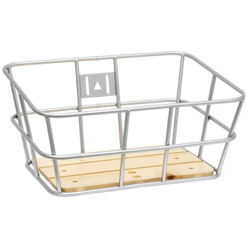 PALMY パルミー TU-319 ウッドパネルアルミバスケット / シルバー 157-00211 : ADサイクル通販88 - 通販 ...