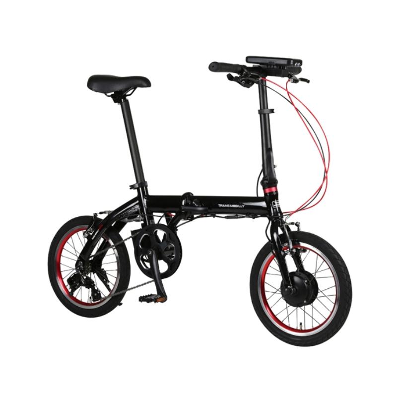 TRANS MOBILLY （トランスモバイリー）ULTRA LIGHT E-BIKE NEXT163-S 電動自転車 折りたたみ/ ブラック : ADサイクル通販88 - 通販 ...
