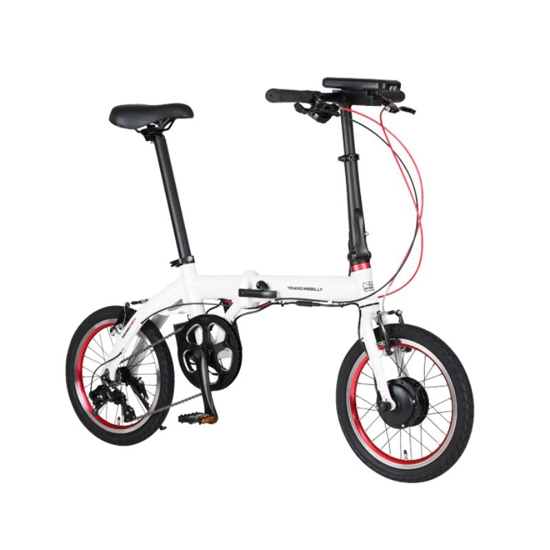 TRANS MOBILLY （トランスモバイリー）ULTRA LIGHT E-BIKE NEXT163-S 電動自転車 折りたたみ/ ホワイト : ADサイクル通販88 - 通販 ...