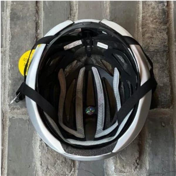 GIRO SYNTAX MIPS AF（シンタックス ミップス）アジアンフィット Matte White / Silver サイクル ...