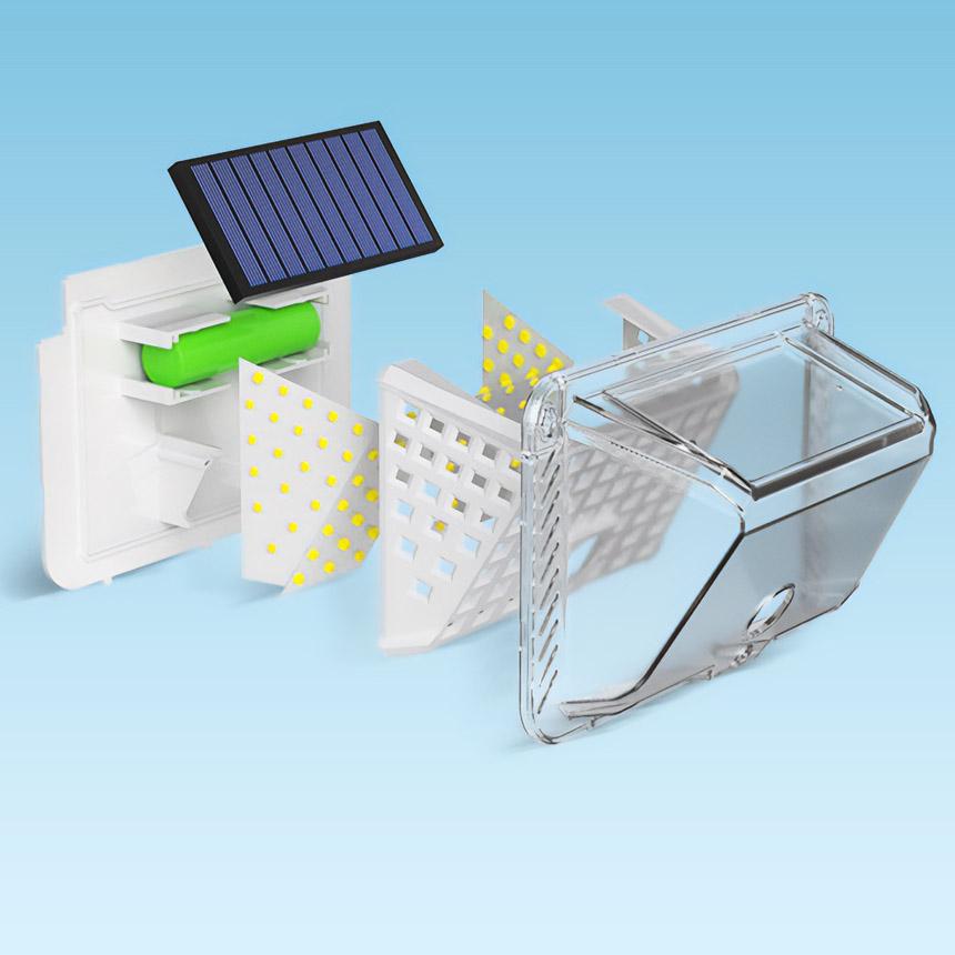 ソーラーライト 90LED センサーライト 防犯ライト ガーデンライト アウトドア ソーラー モーションセンサー 人感センサー 暗闇センサー セキュリ :f01-1a:ヒットショップ - 通販 ...