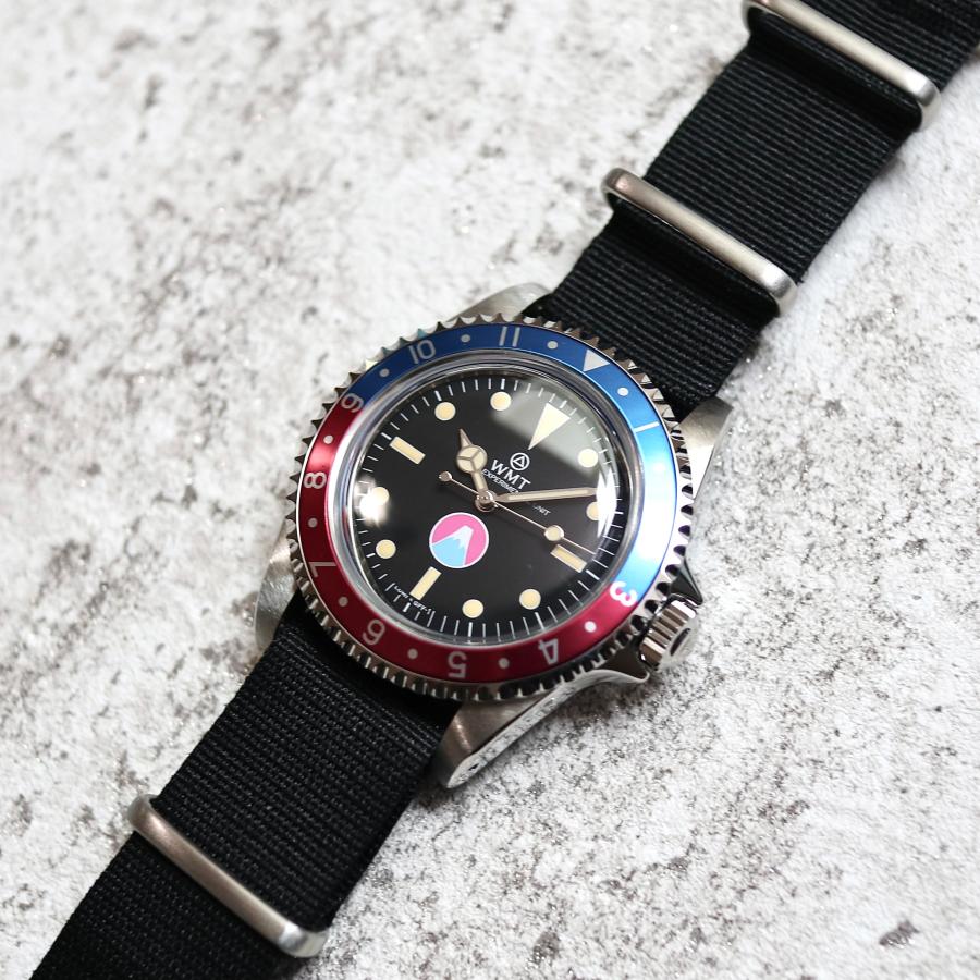 【WMT WATCH】MT.Fuji / R.M. Pepsi Diver / 腕時計 メンズ おしゃれ ブランド 人気 30代 40代 50 ...