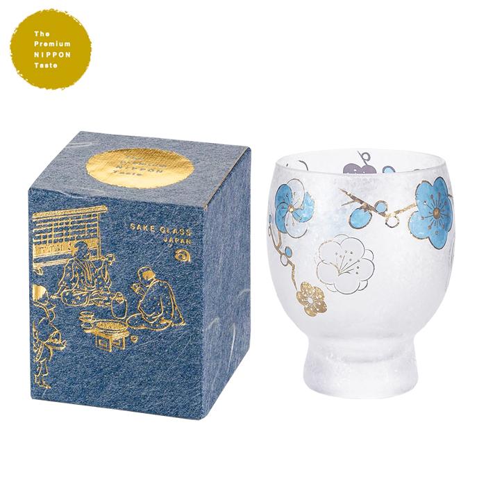 ADERIA おしゃれ 日本酒グラス 青梅 145ml 四季めぐり PNT アデリア 日本製 1個箱入 | 和 プレゼント ギフト 贈答 ガラス 酒器 盃 おちょこ : アデリア ヤフー ...