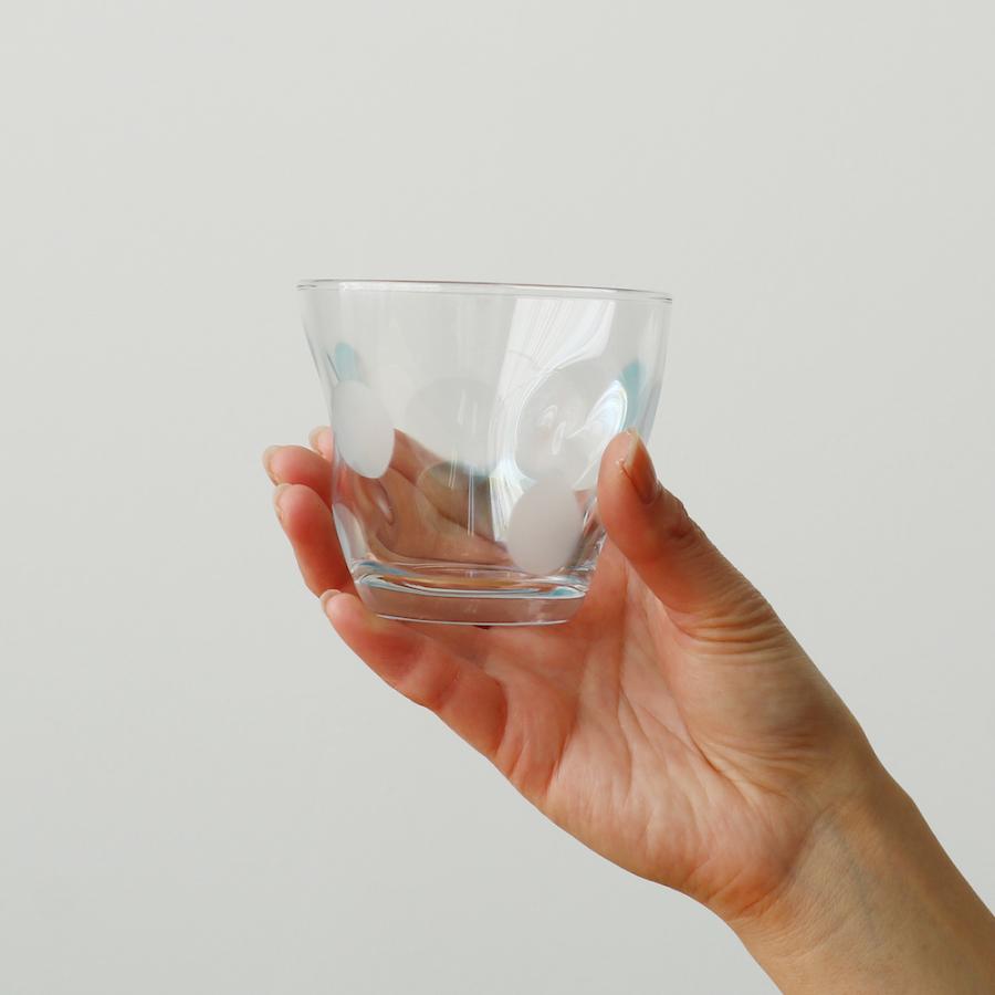 グラス おしゃれ ガラス 水玉フリーカップ ブルー 240ml 3個入 コップ タンブラー 食器 冷茶 アデリア 石塚硝子 日本製 :9301:メーカー直販 アデリア ヤフーショッピング店 ...