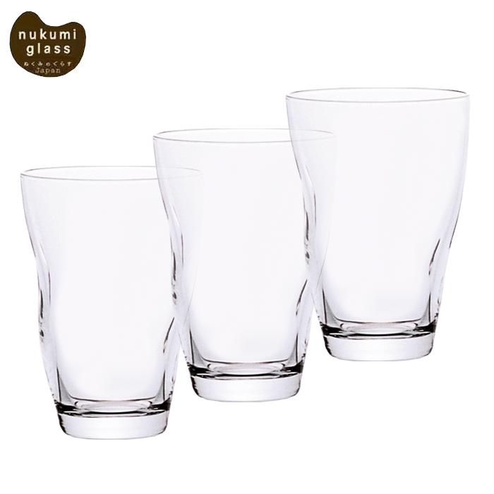 ADERIA グラス おしゃれ ぬくみのぐらす タンブラーM 300ml 3個入 日本製 アデリア | ガラスコップ 食器 セット 来客用 : アデリア ヤフーショッピング店 - 通販 ...